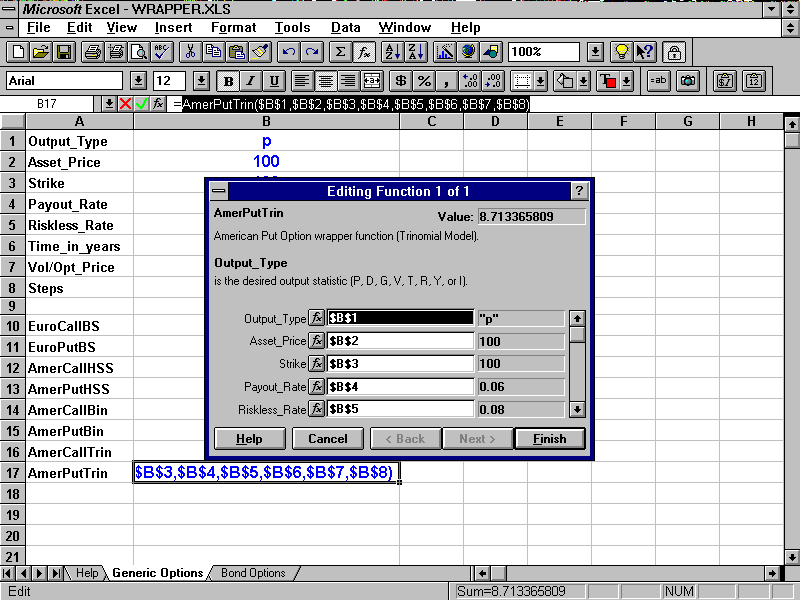 Using The Add In In Excel